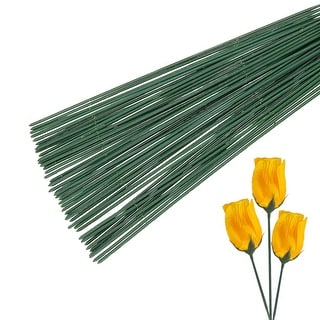Floral Stem Wire Floral Wire Artificial Flower Rod Green - Bed Bath ...