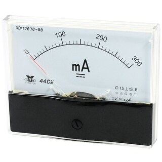 Measurement Tool Analog Panel Ammeter Gauge DC 0 - 300mA Measuring ...