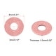 Insulating Washer 500Pcs 3mm x 8mm x 0.5mm Red Vulcanized Fiber Washer ...