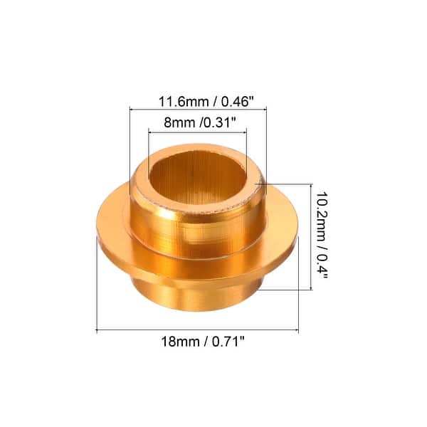 Inline Axle Bushing Spacers, 8 Pack Bearing Spacers Wheel Center - Bed ...