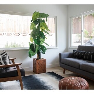 Vintage Home Artificial Faux Real Touch 5 Feet Tall Real Touch Taro ...