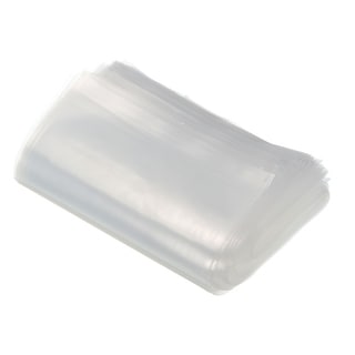 Clear Flat Open Poly Bags PE Retail Pouches 5.5 Mil 6x13.5 in 100pcs ...