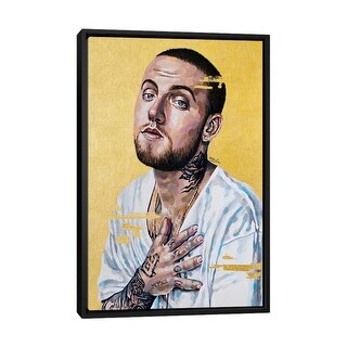 iCanvas "Mac Miller" by Jackie Liu Framed Canvas Print - Bed Bath ...
