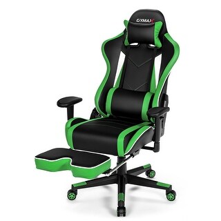 Gymax High Back Gaming Chair Adjustable Office Computer Task Chair ...
