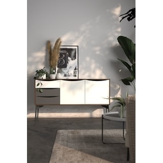 Carson Carrington Finley 2-door Sideboard with 3-drawers - Bed Bath ...