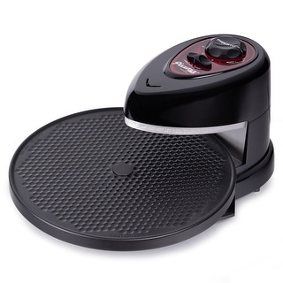 Presto Pizzazz Plus Rotating Pizza Oven, Bake 7-12" Pizzas, Wings ...