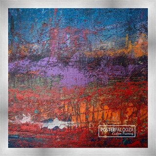 50x50cm Frame Silver Modern Minimalist - Modern Wood Picture Frame ...