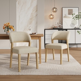 Christopher Knight Home - Caelum Rubberwood Upholstered Dining Chair ...