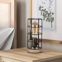 Retro Industrial Minimalism Small Table Lamp for Bedroom Bedside and ...