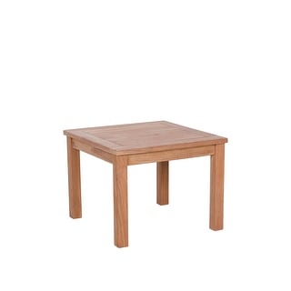 Courtyard Casual Basic Teak End Table All Teak officially certified by ...