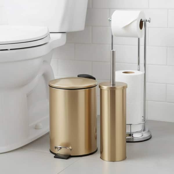 bathroom brush and bin