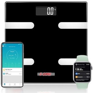 Rechargeable Weighing Scale Smart Digital Bathroom Weighing Scale - Bed ...