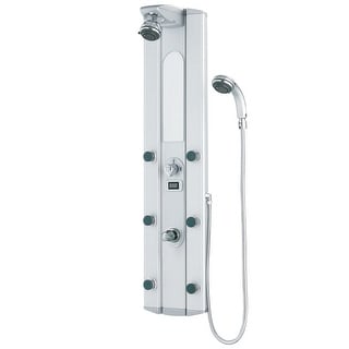 Vigo VG08006 Emory Shower Panel System with Hose, Hand Shower, Six Body ...