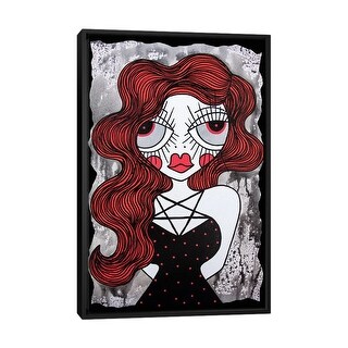 iCanvas "Ready For The Metal Show" by Little Punk People Framed - Bed ...