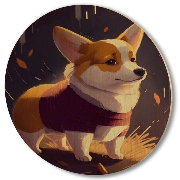 corgi art cute