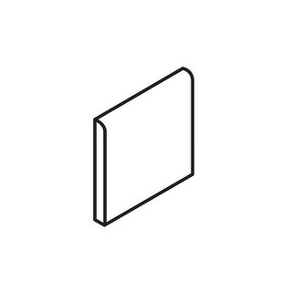 Daltile 0Q8P1665FP Suretread and Pavers - 6" x 6" Bullnose Tile - - Bed ...