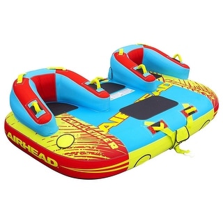 Airhead 1-3 Rider Challenger Inflatable Towable Boating Water Sports ...