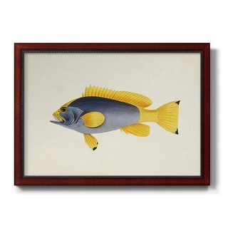 Tropical Fish Collection V Premium Framed Canvas- Ready to Hang - Bed ...