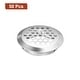 35mm Circular Soffit Vent, 50pcs Stainless Steel Round Air Vents ...