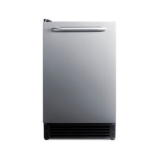 Summit BIM26LHD 15" Wide 12 Lbs. Capacity Built-In Ice Maker with 15 ...