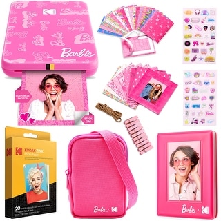 Kodak x Barbie Step Slim Wireless Instant Portable Photo Mobile Printer ...