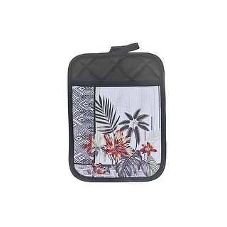 Pot Holder With Pocket Tropical Chic - Set of 4 - Bed Bath & Beyond ...