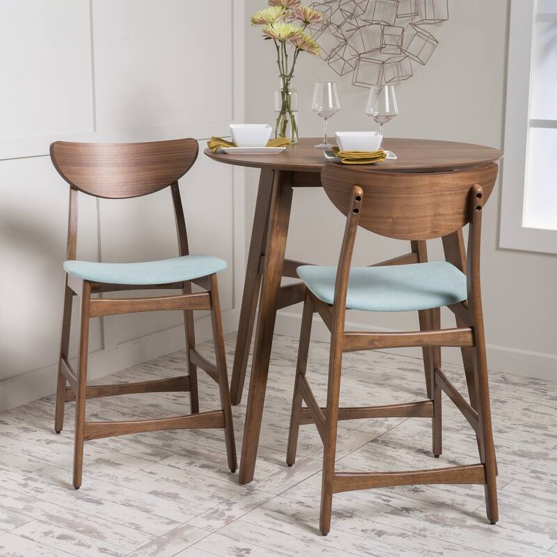 Carson Carrington Lund Wood 24-inch Counter Stool (Set of 2) by ...