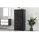 Tall and Wide Storage Cabinet with Doors for Bathroom/Office - Bed Bath ...