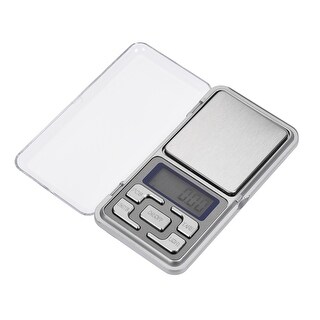 Electronic Digital Pocket Jewelry Scale 300g-0.01g Mini Precision Weighing - Silver Tone - Bed ...