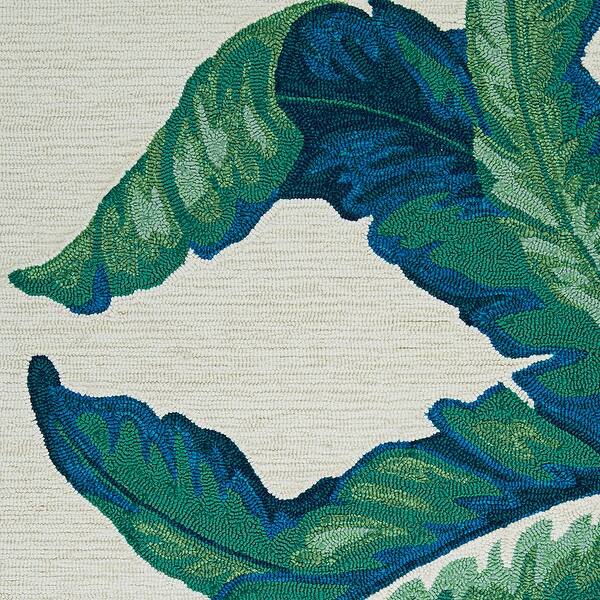 Handmade Miami Wispy Palm Indoor/ Outdoor Area Rug - Bed Bath & Beyond ...