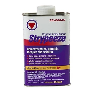 Savogran Pt Strypeeze Remover 1101 Unit: PINT Contains 6 per case - Bed ...