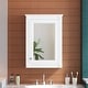 GDFStudio - Harwick Modern Wall-Mounted Bathroom Medicine Cabinet with ...