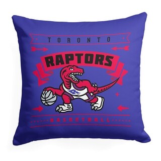 NBA Toronto Raptors Hardwood Classic 18 Inch Throw Pillow - Bed Bath ...