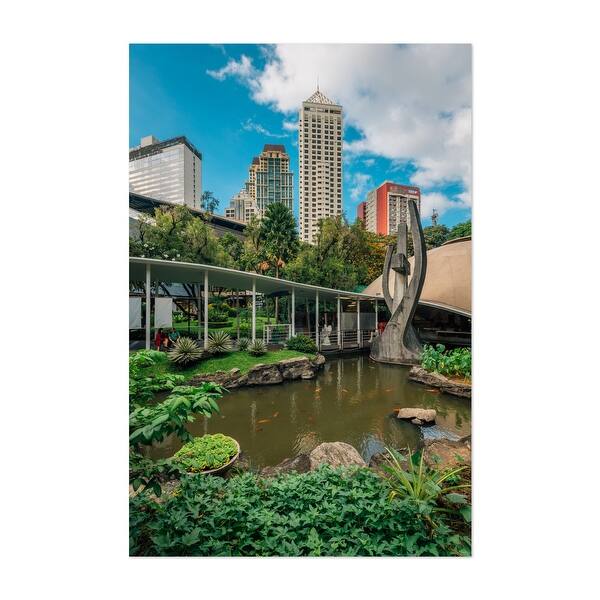 Makati Manila Philippines Fish Pond Greenbelt 01 Art Print/Poster - Bed ...