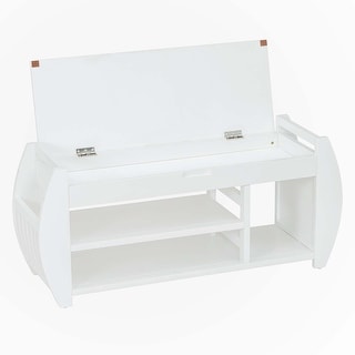 Multifunctional Storage Bench with Cushion - Bed Bath & Beyond - 42600418