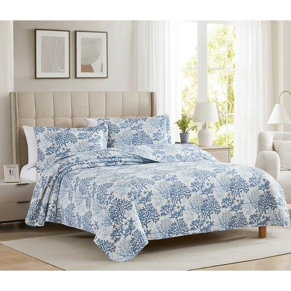 Bonaire Ariel 3pc Pinsonic Quilt - Bed Bath & Beyond - 39050057