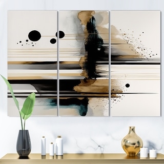 Designart "Abstract Transitional Modern Shapes I" Modern Shapes ...