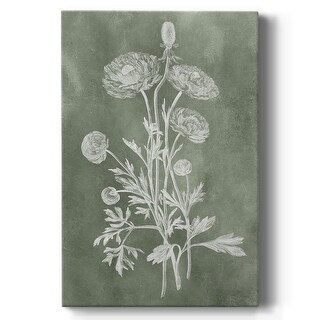 Sage Impressions I Premium Gallery Wrapped Canvas - Ready to Hang - Bed ...