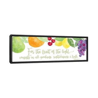 iCanvas "Fruit of the Spirit panel I-Fruit" by Tara Reed Framed - Bed ...