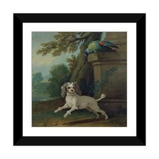 iCanvas "Zaza, the dog, c.1730 " by Jean-Baptiste Oudry - Bed Bath ...