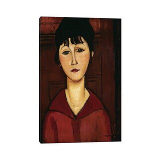 iCanvas "Head of a Young Girl, 1916 " by Amedeo Modigliani Canvas Print ...