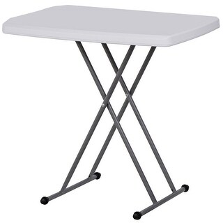 30 inches Portable Folding Small Card Table for Adults with Collapsible ...