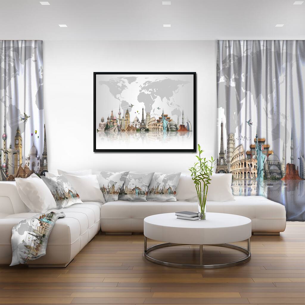 Framed Canvas - Bed Bath & Beyond