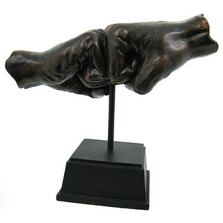 `Knucks` Hands Sculpture Fist p Vitruvian - Bed Bath & Beyond - 16819516