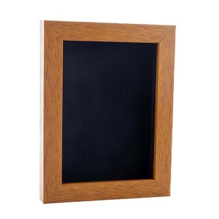 24x30 Shadow Box Frame Light Brown Wood | 3/4" Usable Display Depth ...