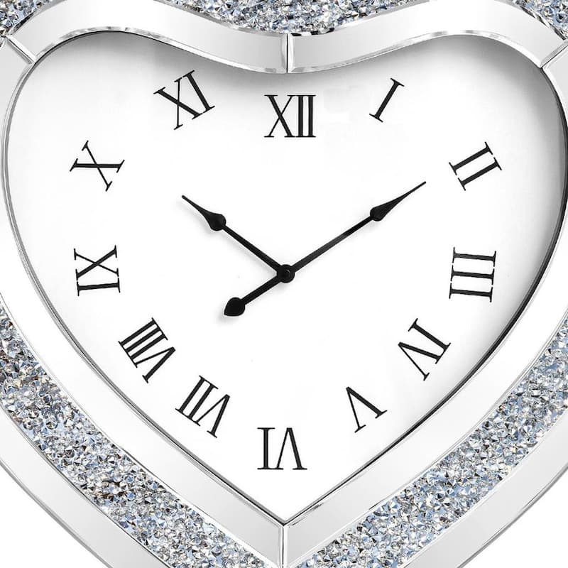heart shaped clock