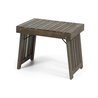 Finish Wooden Folding Side Table - Bed Bath & Beyond - 38923664