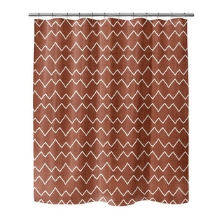 BATH RUST Shower Curtain By Erin Vanessa - On Sale - Bed Bath & Beyond ...