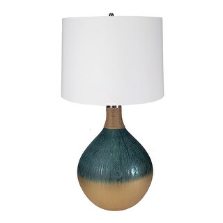 D16x28.5" Glass Table Lamp - Bed Bath & Beyond - 43044108