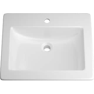PROFLO Self Rimming Bathroom Sink - Bed Bath & Beyond - 36048310